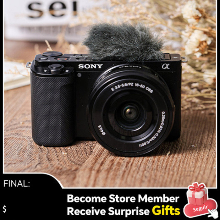 Jual SONY Alpha ZV-E10 ZVE10 APS-C E-Mount Mirrorless Digital Camera ...