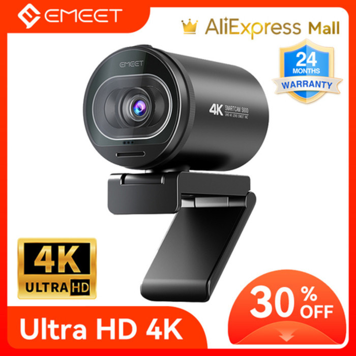 Jual Webcam 4K HD USB Web 1080P 60FPS TOF Autofocus Streaming Camera ...