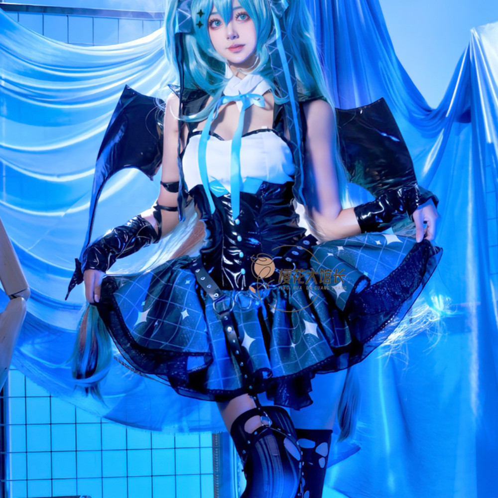 Jual Hatsune Miku cos kostum Little raccoon linkage little devil suit ...