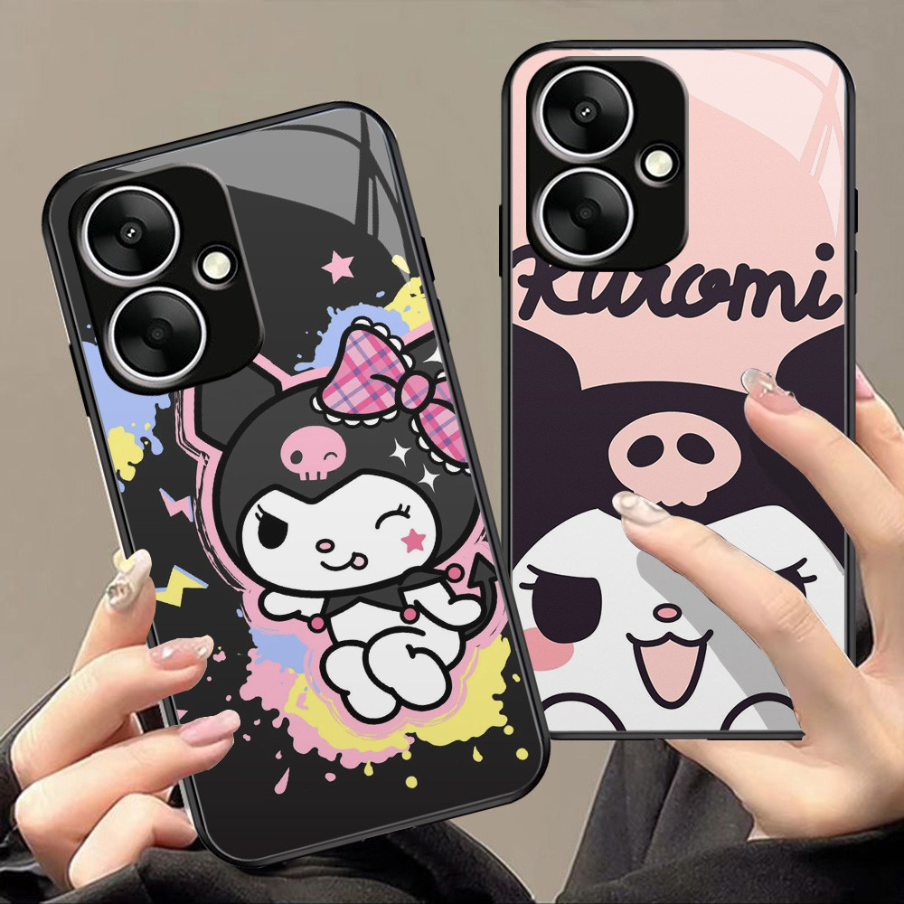 Jual Kaca Mewah Casing untuk Xiaomi Poco X6 C65 Redmi Note 13 Pro Plus A2 A1 13C 5G J-15 Kurom-i ...