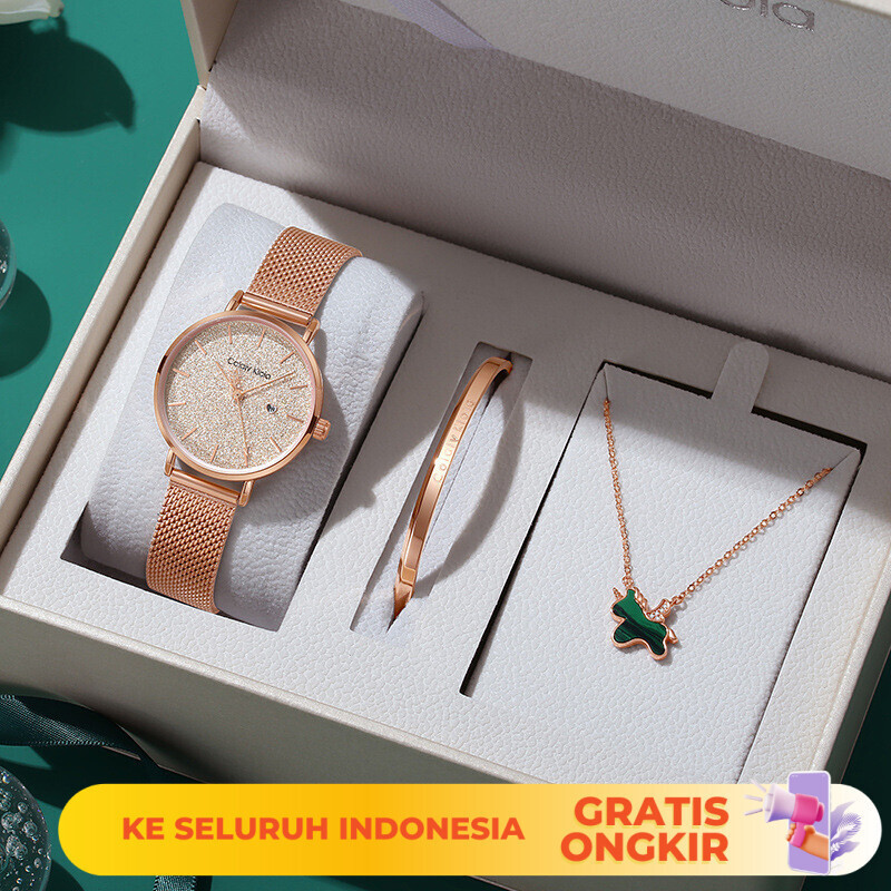 Jual Jam Tangan Wanita TCK Watch 2024 New Full Sky Star Student Women's ...