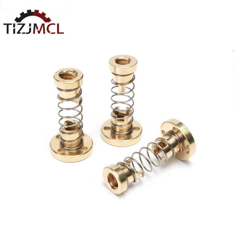 Jual T8 Lead Screw Anti Backlash Spring Loaded Elimination Gap Nut ...