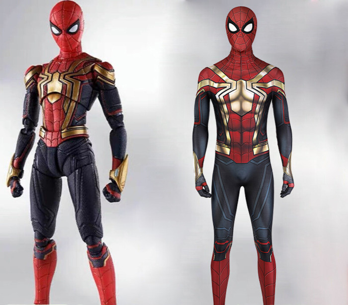 Jual Spider Man III Hero Peter Parker Cos Suit Tight Costume ...