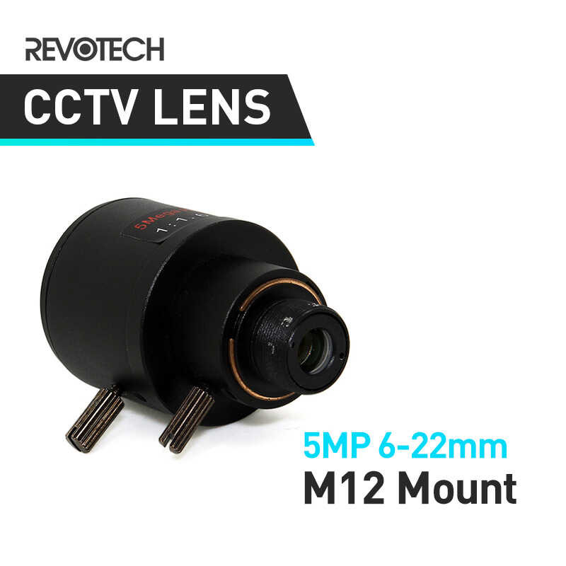Jual 5.0MP Surveillance 6-22mm 1/2.5" Lens Fixed Iris For Full HD CCTV ...