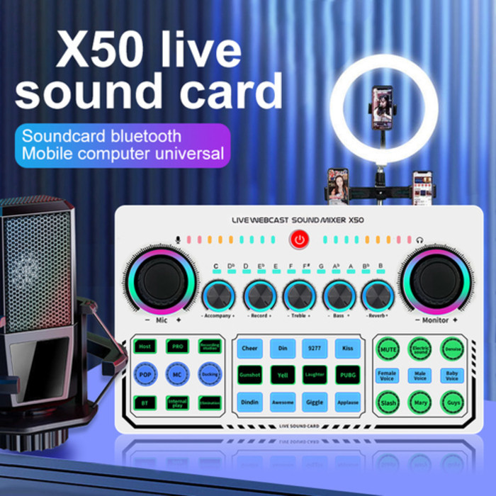 Jual X50 Original Professional Audio Studio Recording Interface Mixers ...