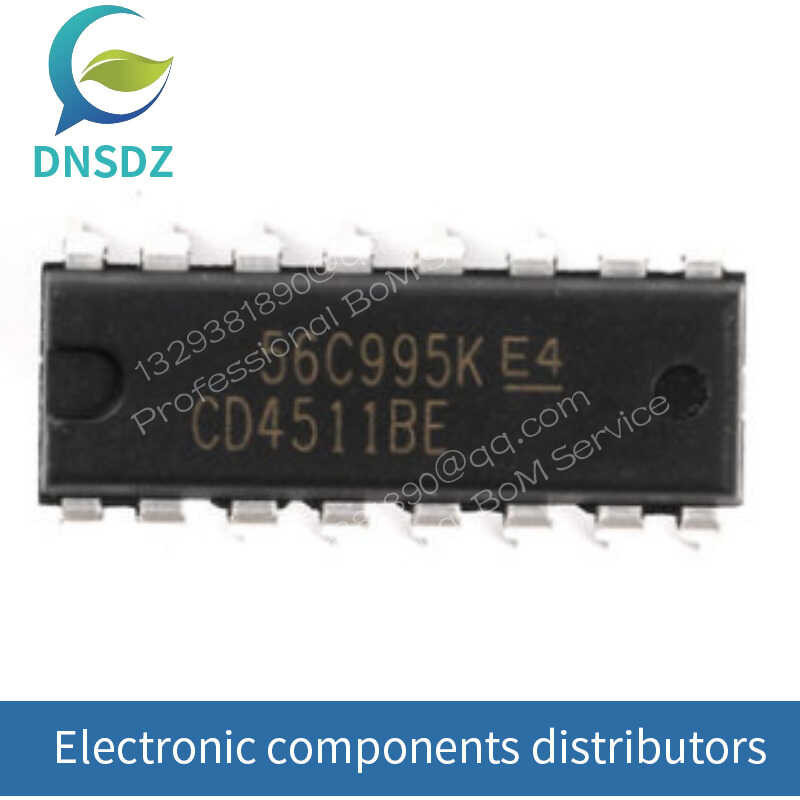 Jual Chip CD4511BE CD4511 4000 Series CMOS logic Device DIP16 100%New ...