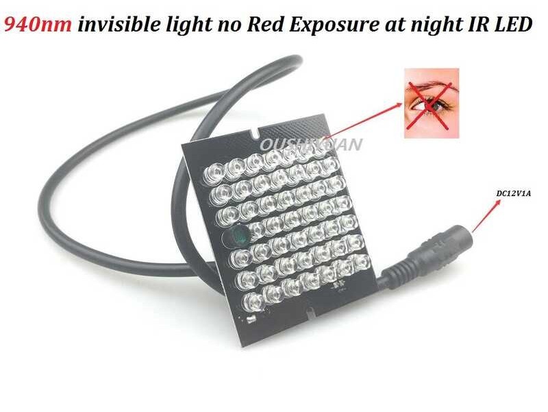 Jual 48PCS Led Invisible Hidden Night Vision 940nm IR Infrared Illuminator Light For CCTV Camera ...