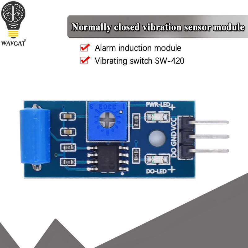 Jual Modul Sensor Vibrasi Tutup Biasanya untuk Sistem Alarm DIY Vehicle ...