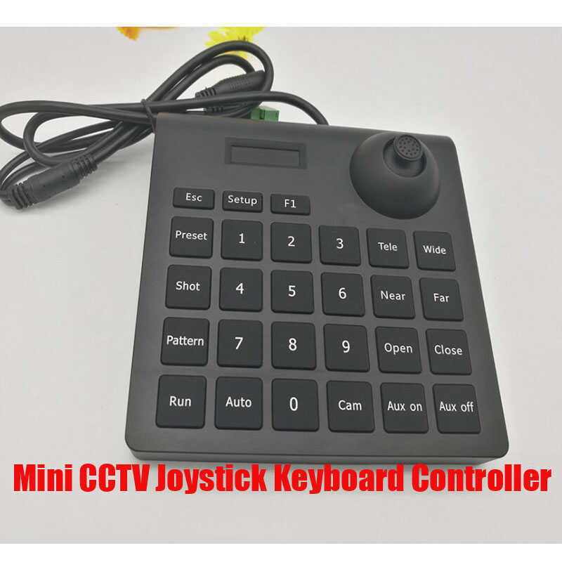 Jual Mini CCTV Joystick Keyboard Controller untuk Keamanan Pan Tilt ...