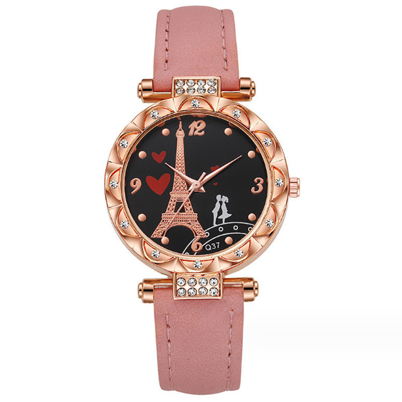 Jual Jam kulit kartun modus, busur berlian wanita, tali jaring Milan ...