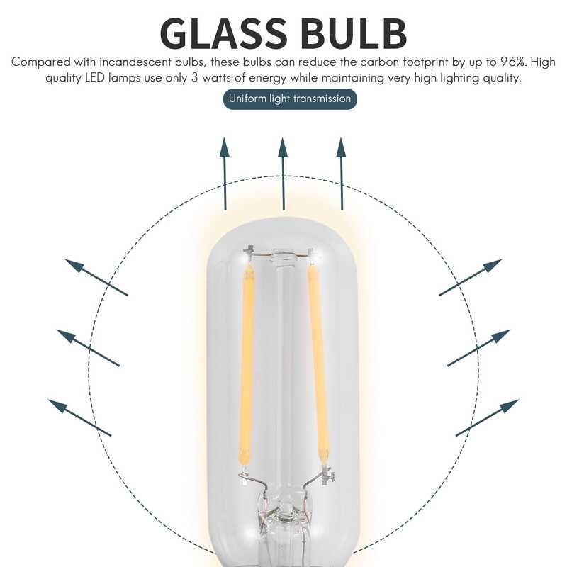 Jual 2x E14 3W LED Cooker Hood Extractor Fan Bulb Warm White | Shopee ...