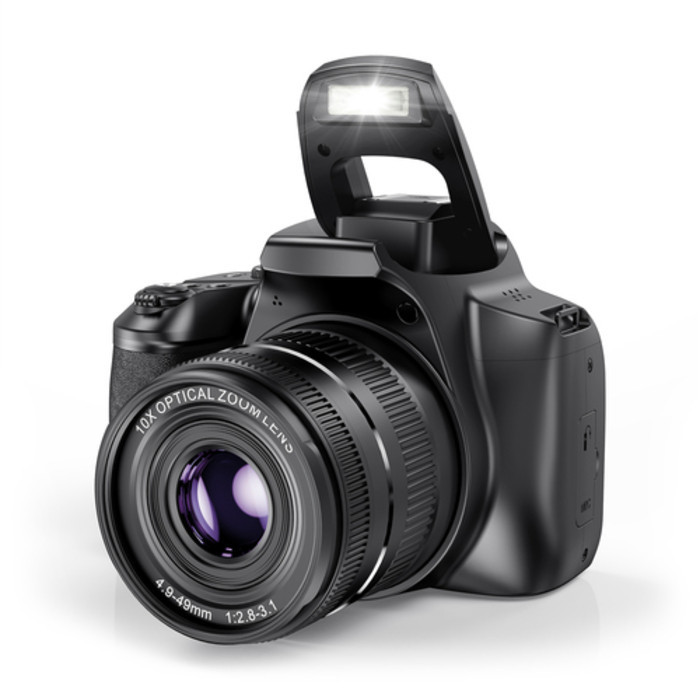 Jual 10X Optical Zoom DSLR For Photography 64MP HD Digital Camcorder ...