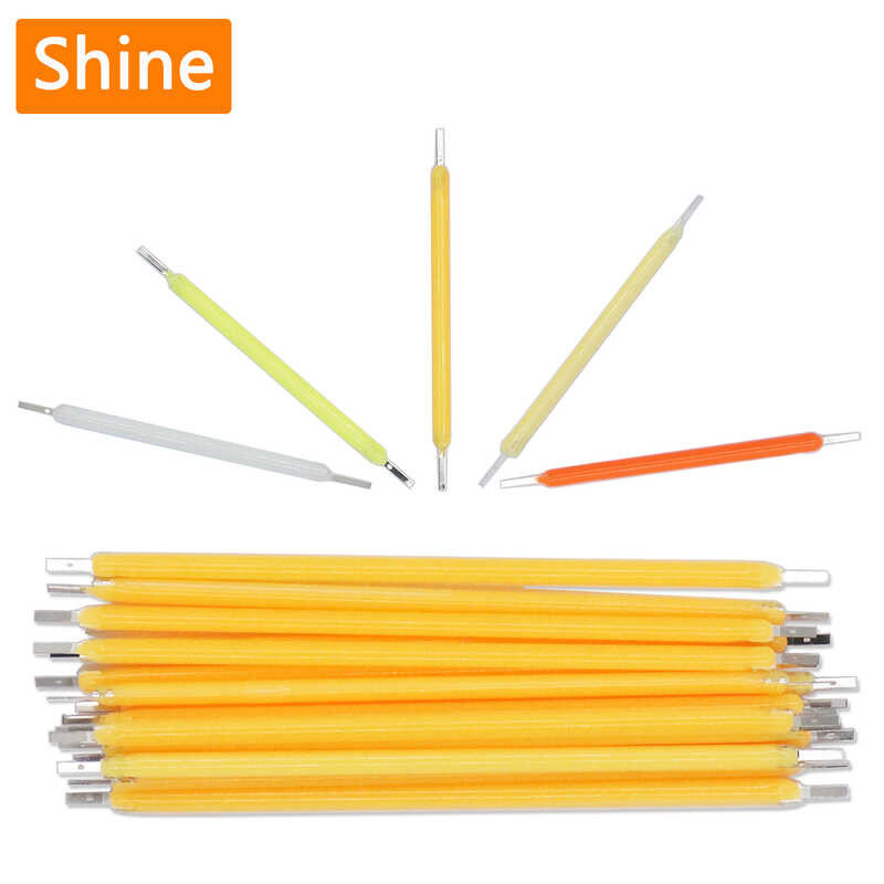 Jual 10pcs COB LED Filament Edison Bulb Lamp Parts 18.8mm 29mm 38mm ...