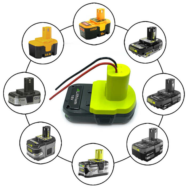 Jual ￥ Adapter Untuk Ryobi One+ 18V Nimh/Nicd/Li-Ion Bateri DIY Power ...