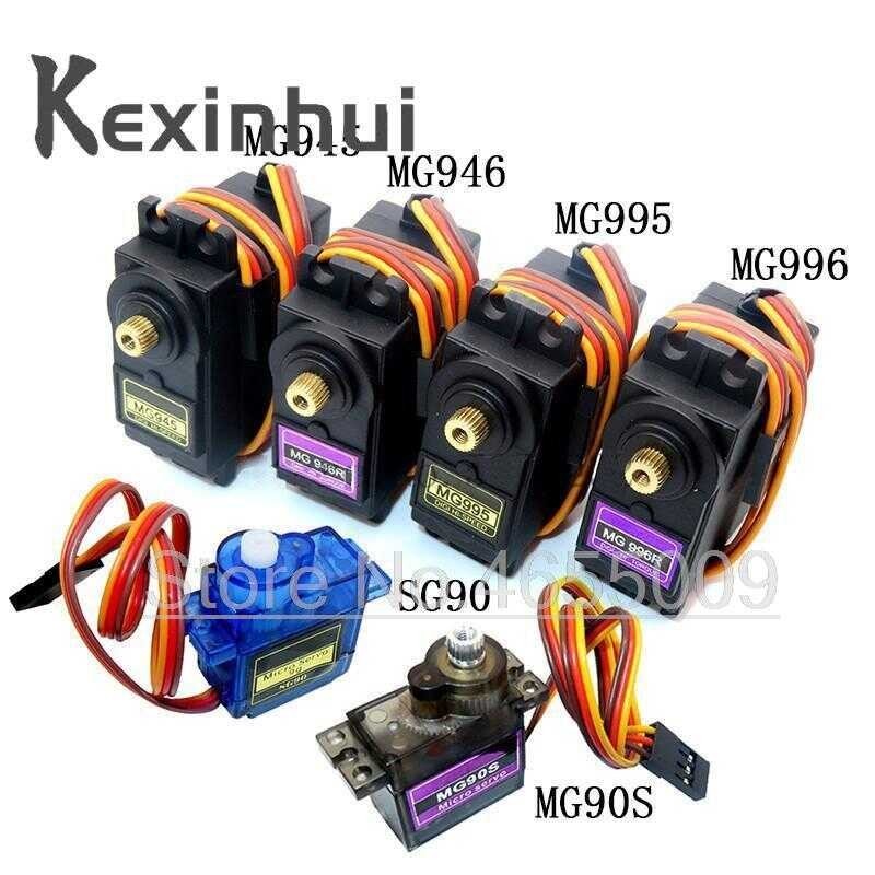 Jual MG945 SG90 MG90S MG946 MG995 MG996 Servo Metal Gear Model ...