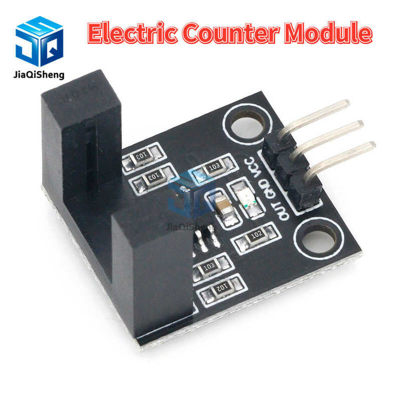 Jual Beam photoelectric Electric counter LM393 motor count speed sensor ...