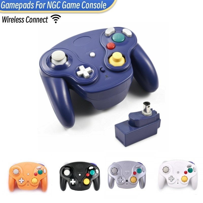 Jual 5 Colors Wireless Gamepad Controller NGC game c dengan 2.4G Adapter Gamepads Joystick untuk ...