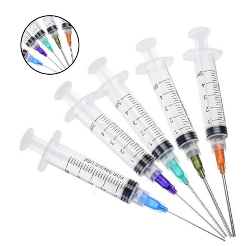 Jual Variety of suits Syringes Set Syringe Crimp Sealed Blunt Chemical ...