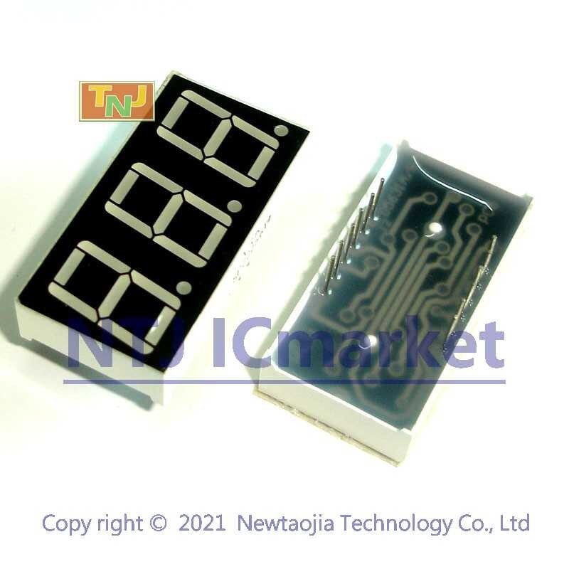 Jual PCS 10 Digit 0.56 inci 7 Segment LED Display, Merah Hijau, Common ...