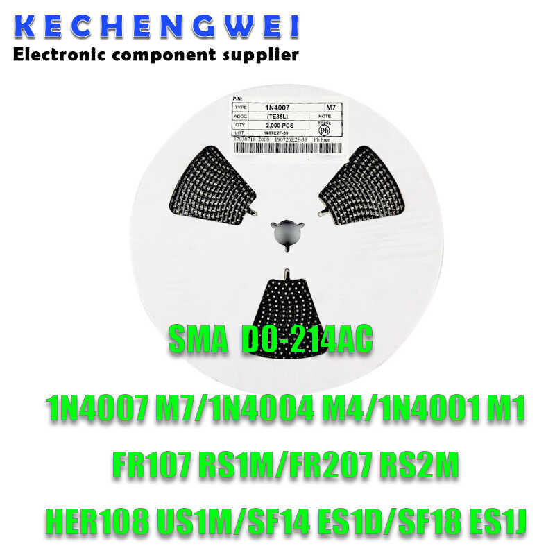 Jual SMA Rectifier 2000PS diode 1N4001 M1 1N4004 M4 1N4007 M7 FR107 ...