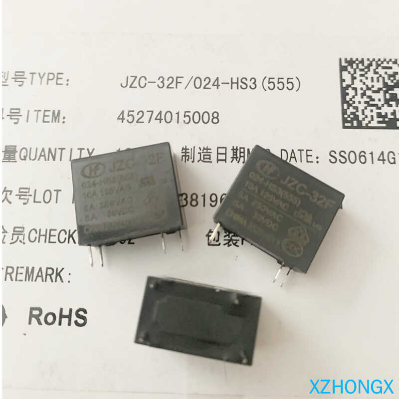 Jual 4-pin Relay hf32f-024-hs 5a250vac jzc-32f-024-hs3 | Shopee Indonesia