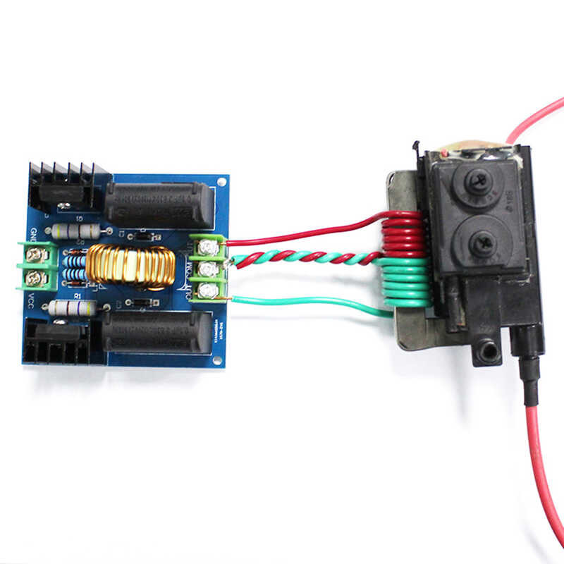 Jual Tesla 1PCS ZVS Coil Driver Genrator Board High Voltage Discharge ...