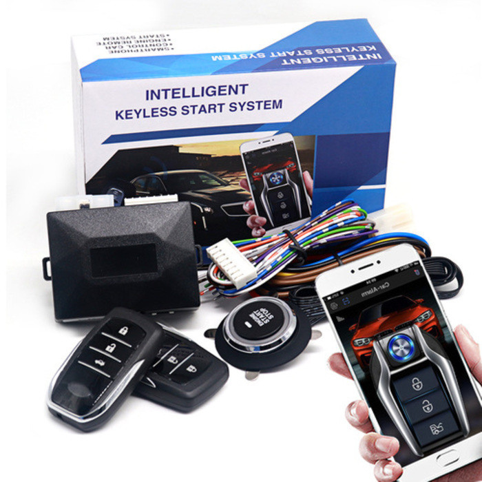 Jual Alarm Universal Autostart Tekan Satu Tombol Stop System Remote ...