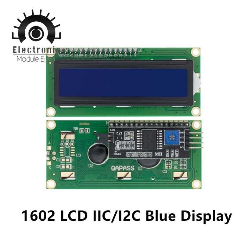 Jual Blue Module Green screen IIC/I2C untuk Arduino 1602 LCD UNO r3 Mega2560 LCD1602 | Shopee ...