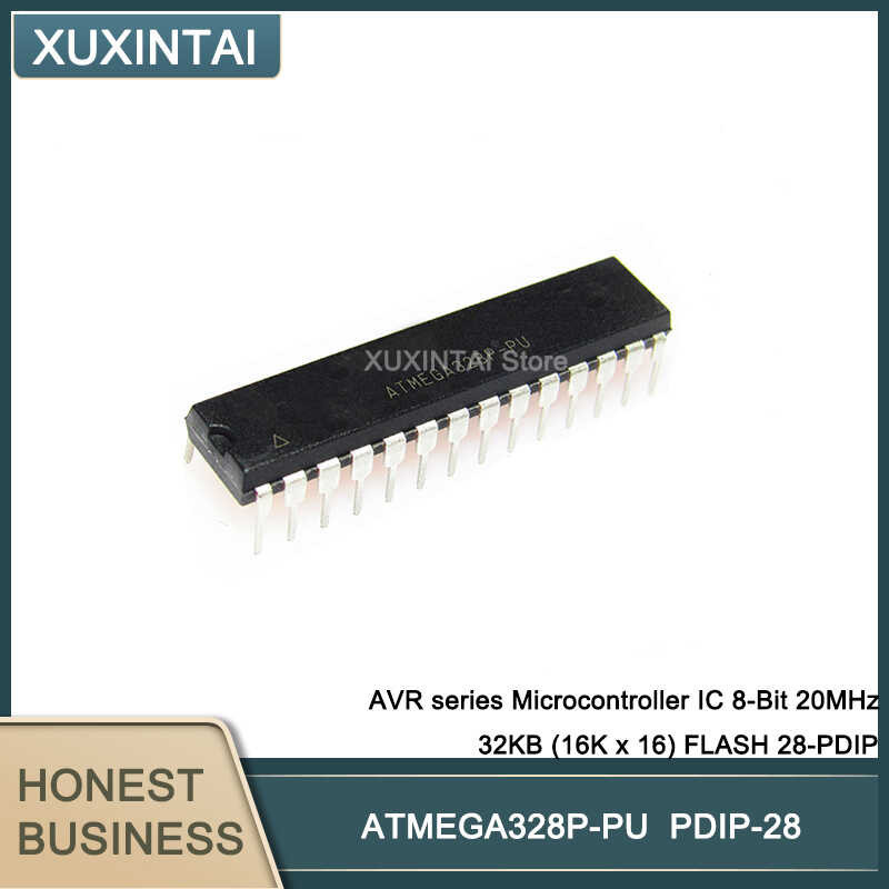 Jual 10Pcs/Lot Baru [UNK] Original[UNK]ATMEGA328P-PU ATMEGA328P AVR series Microcontroller IC 8 ...