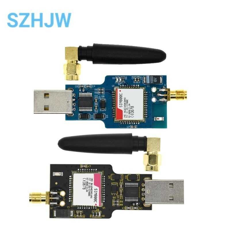 Jual USB To Quad-band GSM GPRS SIM800 SIM800C Module For Wireless ...