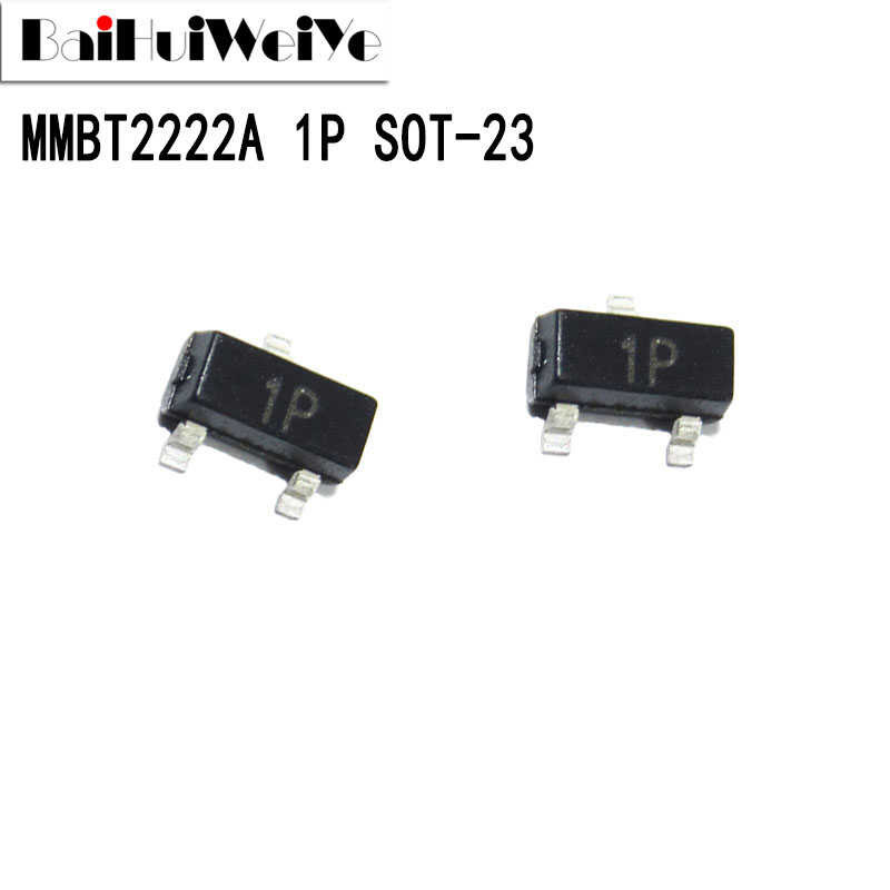 Jual 100PCS/LOT MMBT2222A SOT23 2222A 2N2222 2N2222A 1P SOT-23 SOT SMD ...
