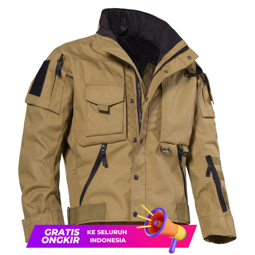 Jual Jaket Pria Mark 4 generasi agen spesial jaket taktik, anti angin ...