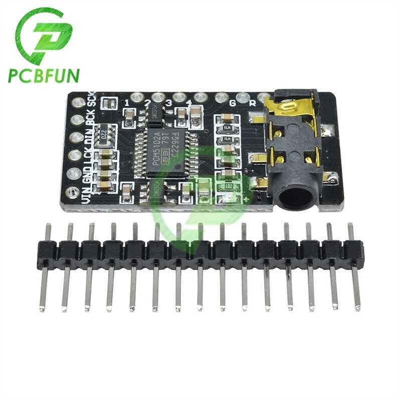Jual Module PCM5102 DAC Decoder Raspberry Pi I2S Interface for A/V DVD ...