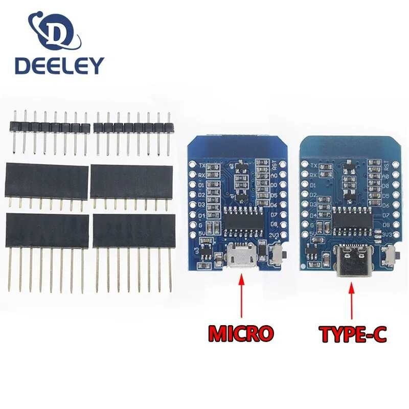 Jual ESP12 ESP8266 ESP-12 WeMos Module Wemos D1 Mini WiFi Development Board Micro USB 3.3V ...