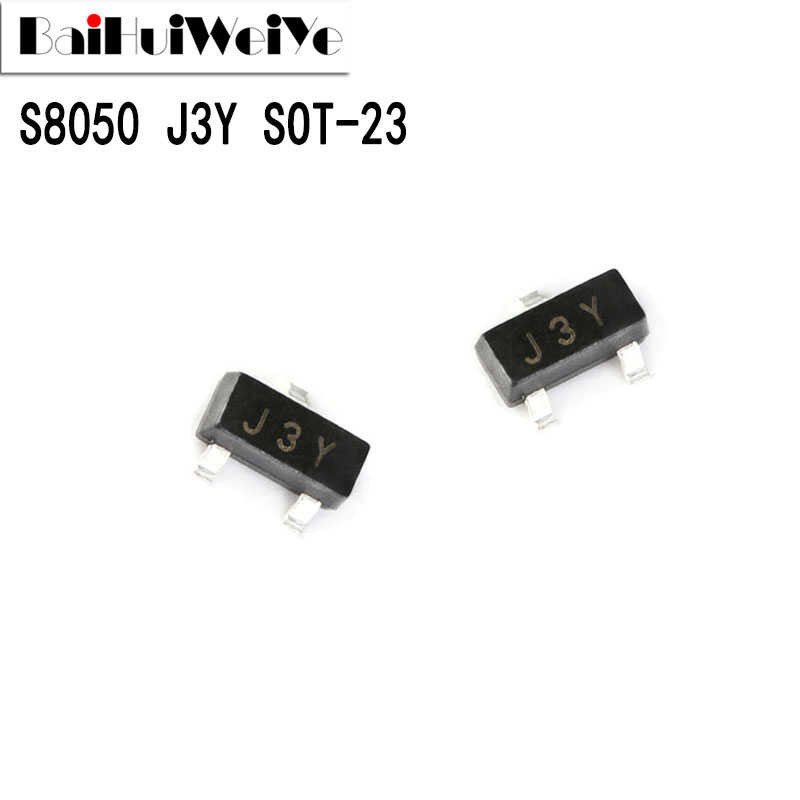 Jual S8050 8050 100PCS/LOT J3Y SOT23 MMBT8050 SOT-23 SOT SMD Transistor ...