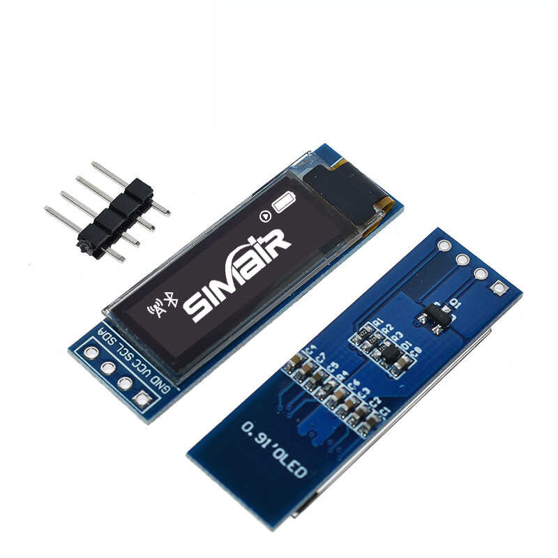 Jual OLED 0.91 inci Display Module 0.91" SSD1306 IIC I2C Interface ...