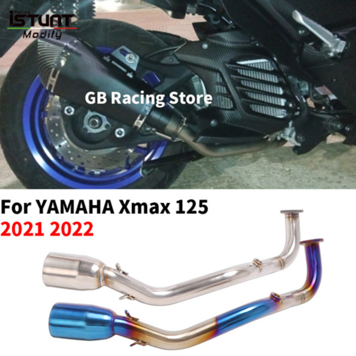 Jual Slip On For YAMAHA Xmax 125 X MAX125 2021 Motorcycle Exhaust ...