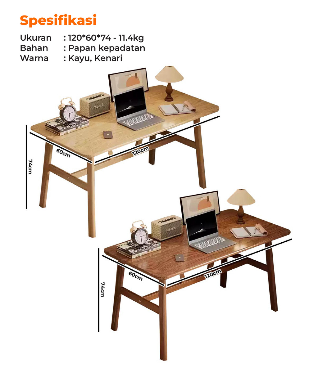 Jual Homedoki Meja Computer/Meja Makan/Meja Belajar/Meja Kantor/Meja Makan Minimalis/Meja Makan ...