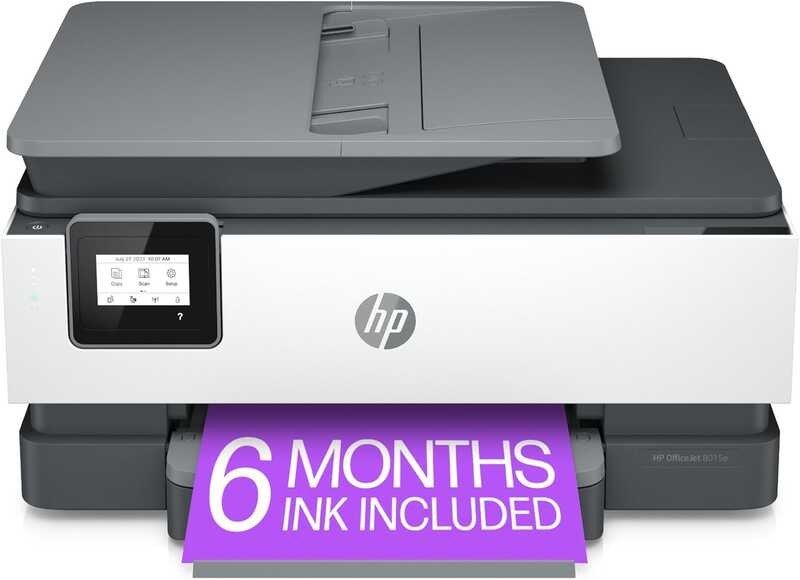 Jual HP 1 OfficeJet 8015e Wireless Color All-in-One Printer, 6 months ...