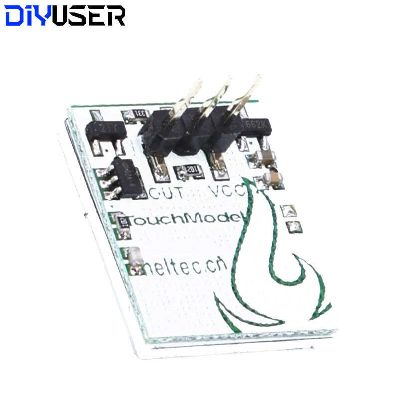 Jual 3V 5V DC 6V Capacitiv Touch Button RGB LED Snsor Switch Modul HTTM ...