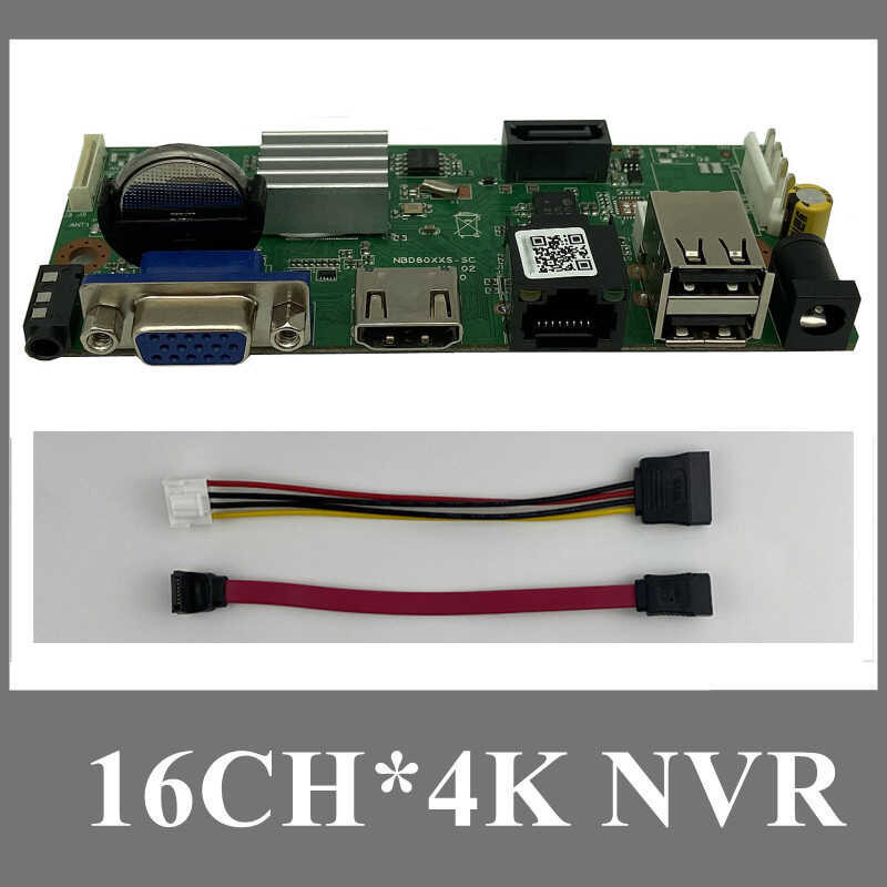 Jual 16CH*4K NVR Board H.265 Network Digital Video Recorder Motion ...