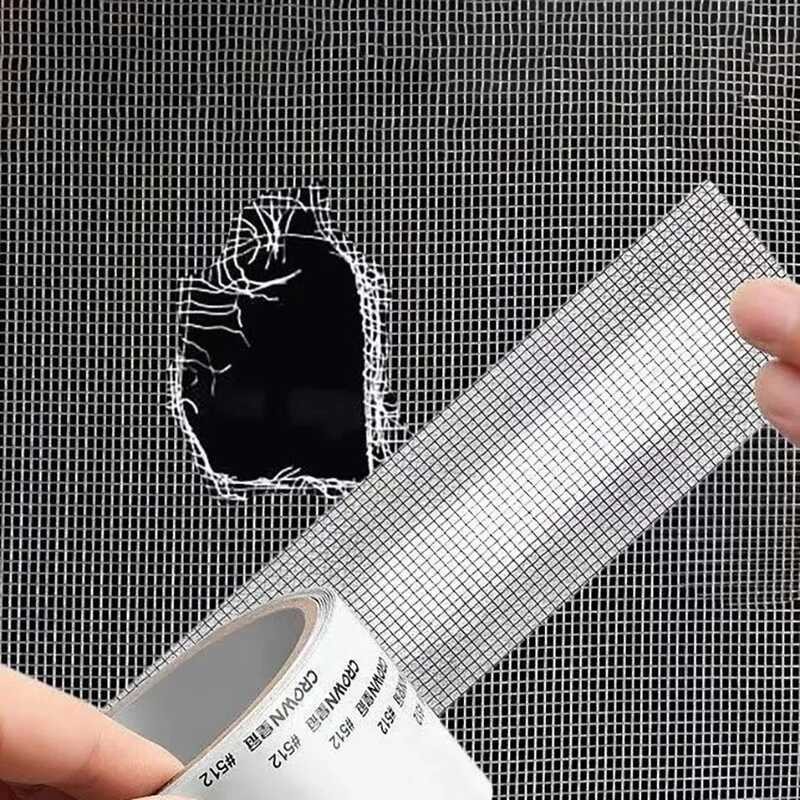 Jual 1/2pc Mosquito Net Tape Anti-Insect Fly Mesh Broken Holes Repair ...