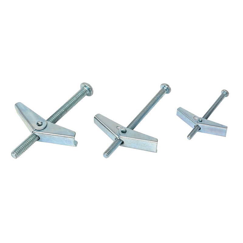 Jual ￥ Anchor Metal Spring Toggle Wing Plasterboard Hollow Wall Cavity ...
