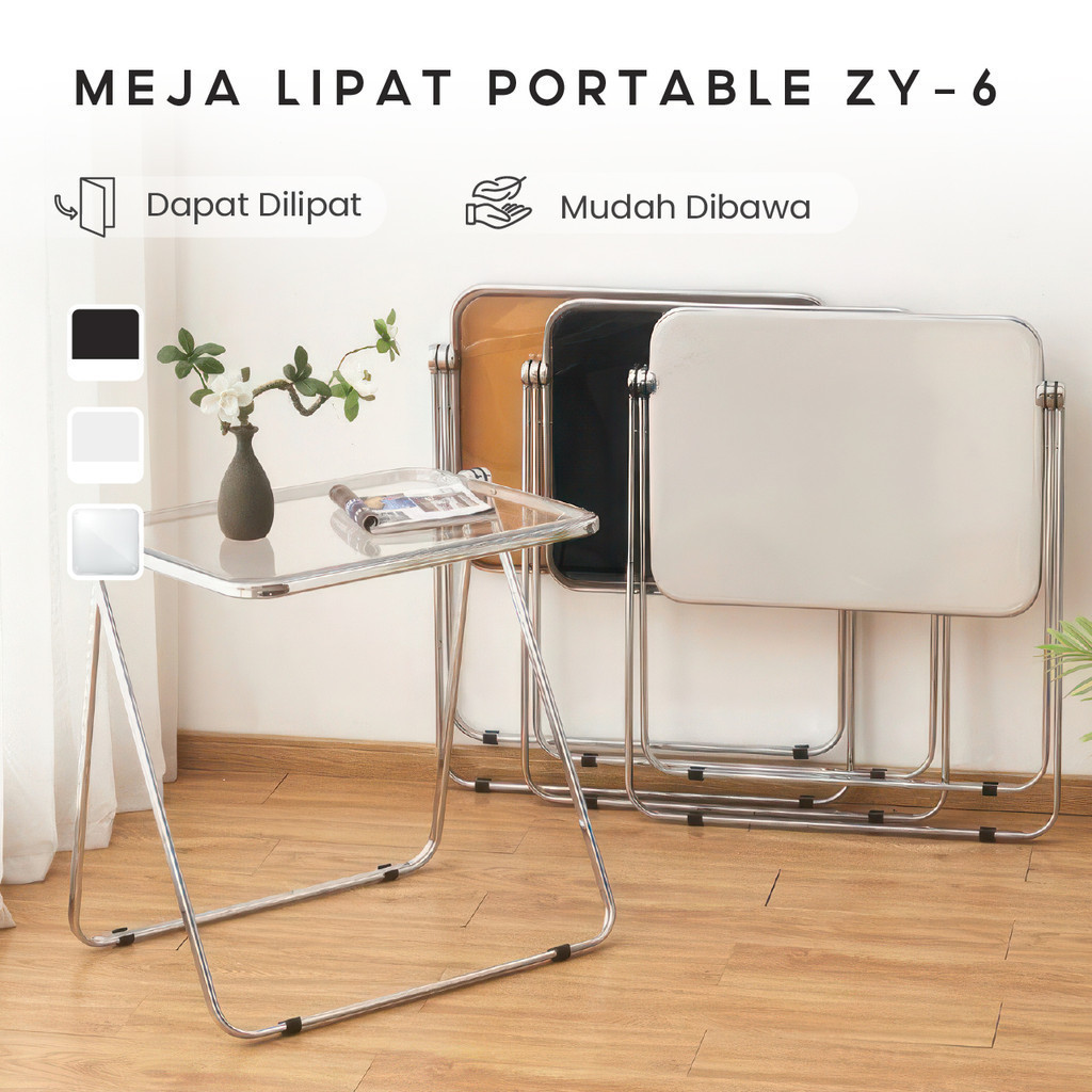 Jual Meja Lipat Portable Meja Kerja Minimalis Meja Belajar Meja Lipat Serbaguna Meja Makan ...