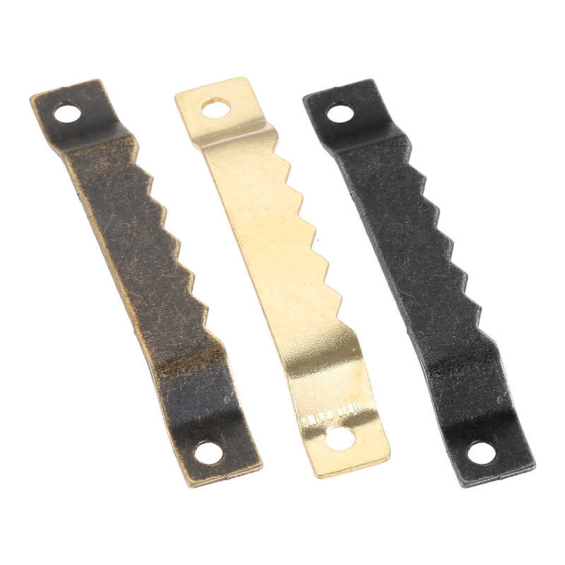 Jual ￥ 10Pcs Metal Sawtooth Picture Frame Hanger Hanging Photo Wall Oil ...