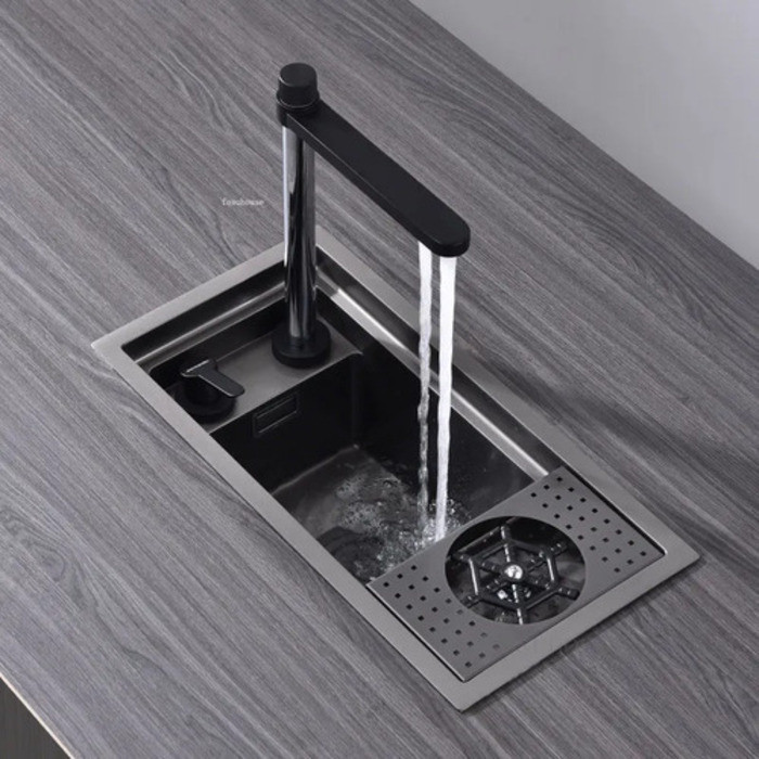 Jual Home Island Bar Mini Small Sink Tersembunyi Stainless Steel ...