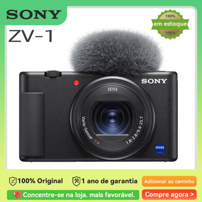 Jual Sony ZV-1 ZV1 Portable Digital Vlog Camera 4K Video dengan Wide ...
