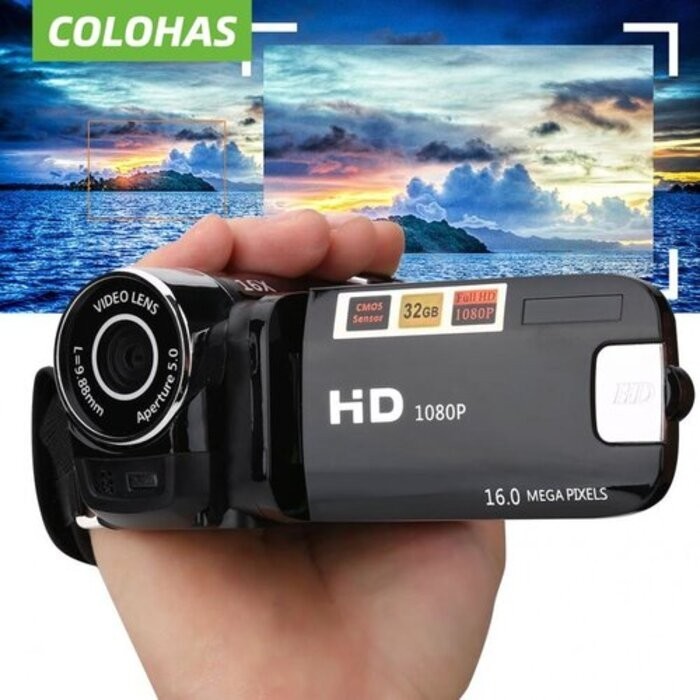 Jual 16MP 720P Full HD DV Camcorder Digital Video Camera Degree ...