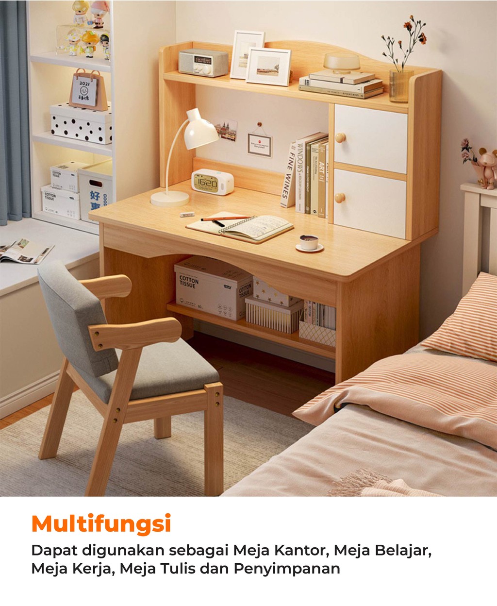 Jual Homedoki Meja Belajar/Meja Belajar Anak/Meja Belajar Minimalis ...