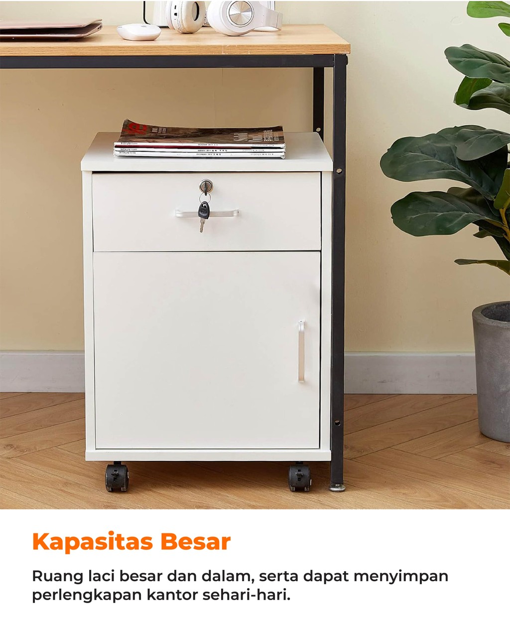 Jual Homedoki Lemari Arsip Kecil/Lemari Laci/Lemari Mini/Lemari Kecil ...